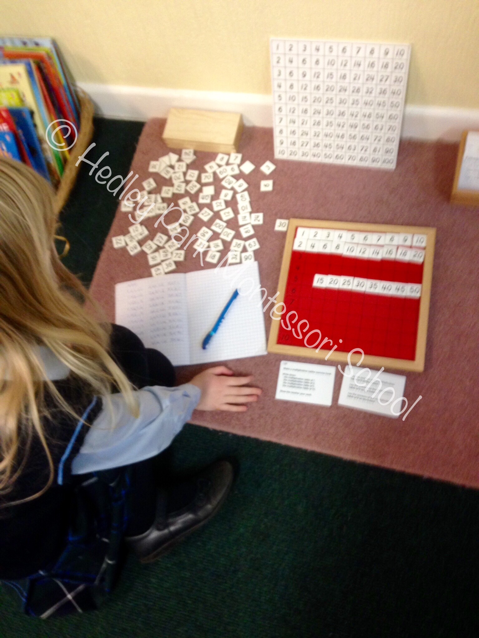 Senior Class – concrete working with multiplication tables – Hedley ...